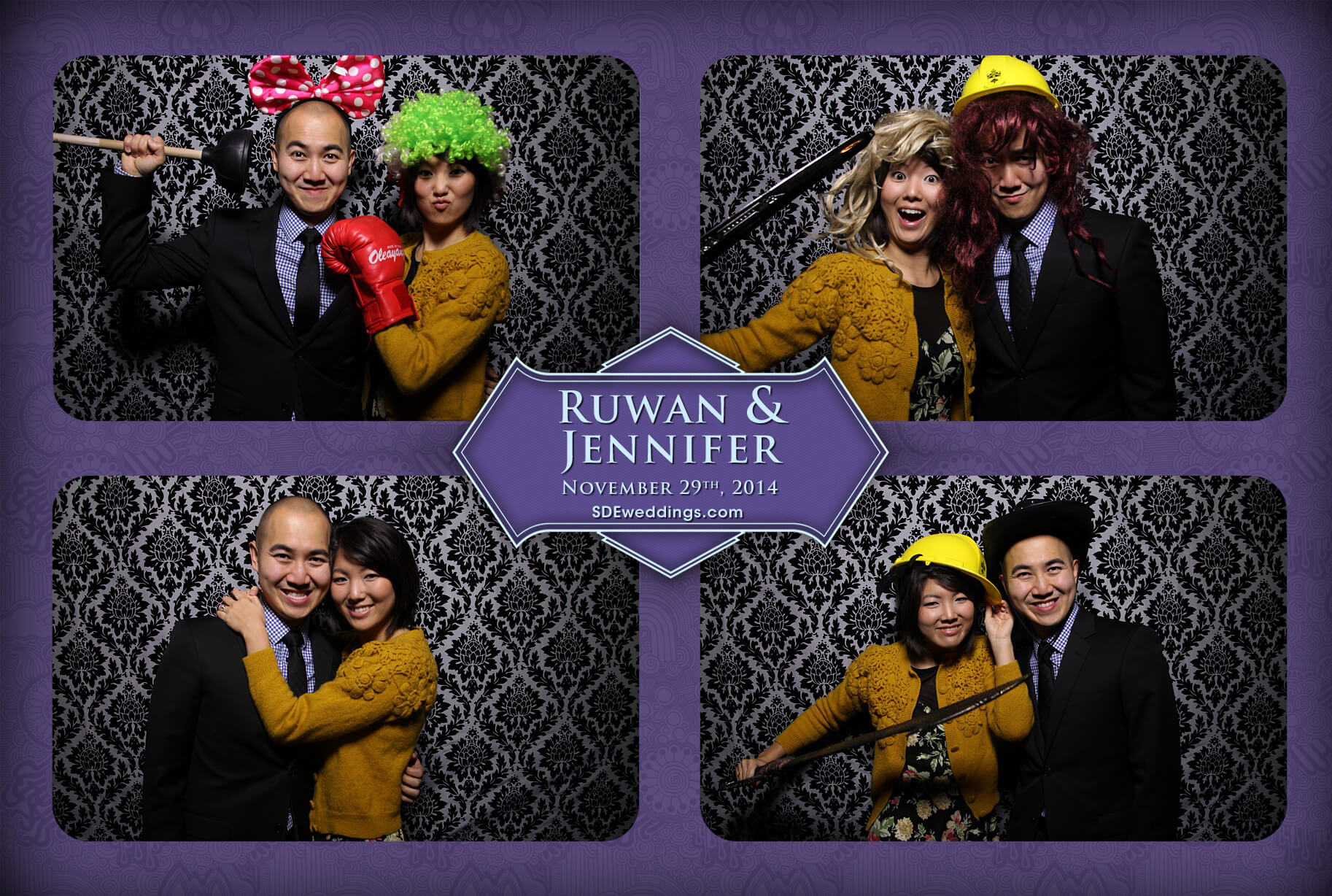 The Doctor's House Toronto Wedding Photo Booth For Jennifer + Ruwan ...